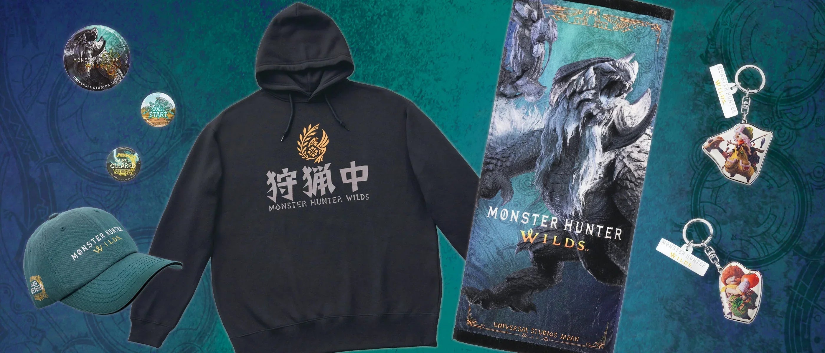 Quest Cleared! Shop Exclusive "Monster Hunter Wilds" Merchandise from ...